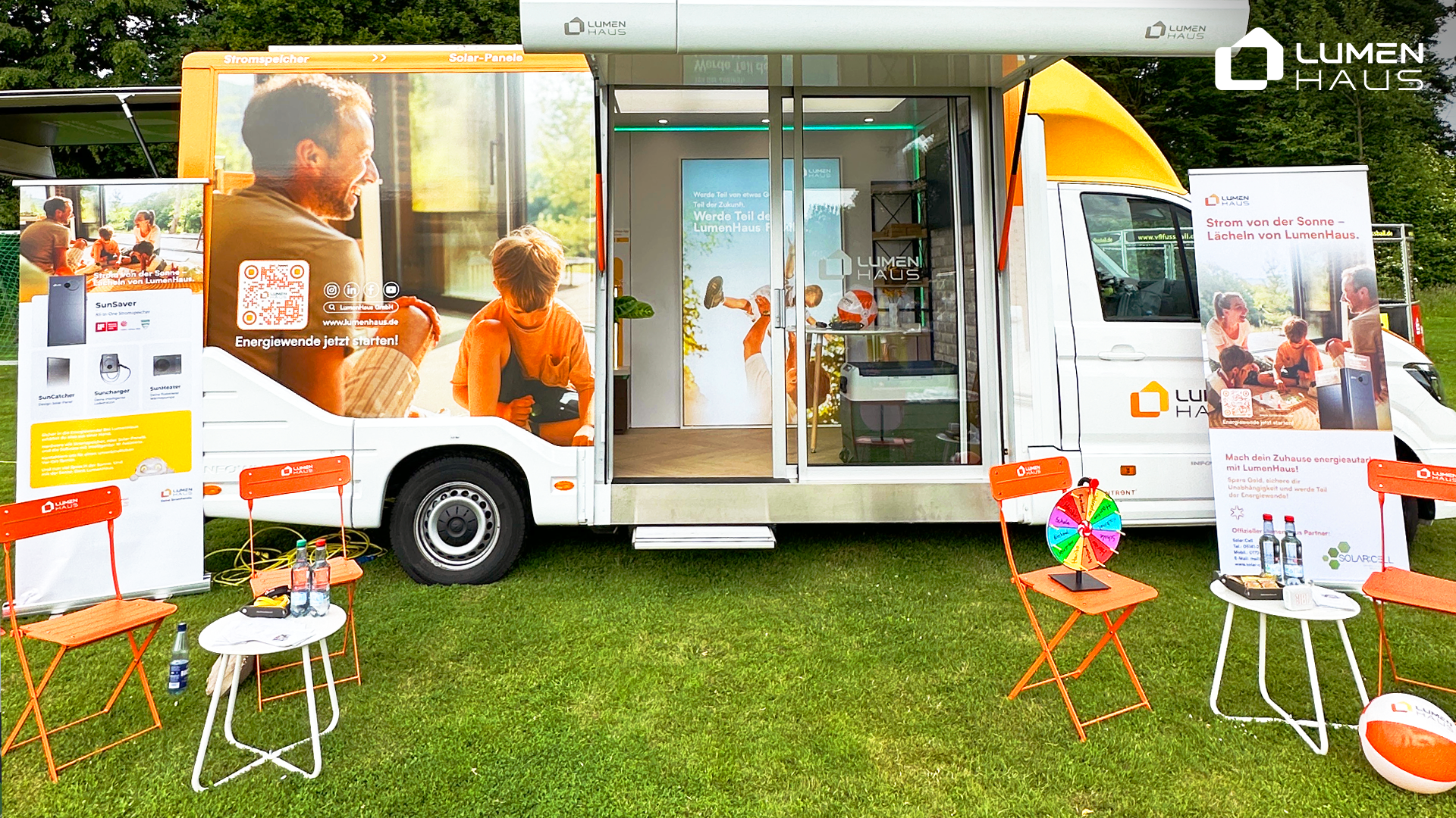 LumenHaus Show Truck Brings Renewable Energy to Life